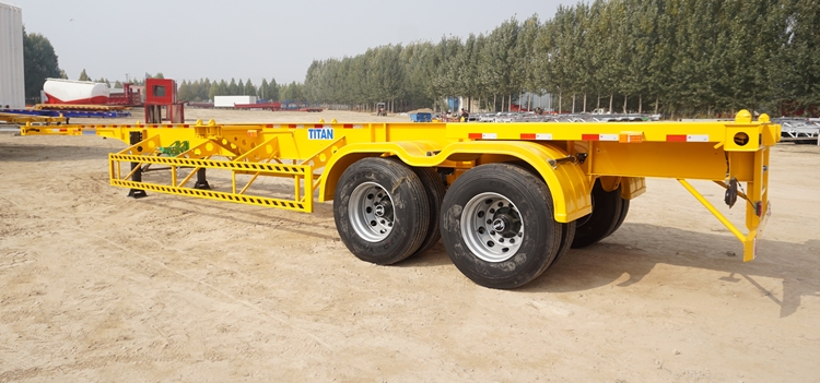 How to check your 40ft skeleton trailer with 4 ways