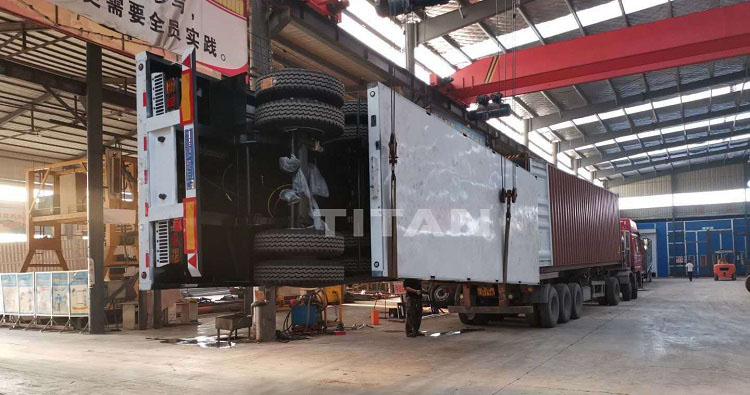 3 Axle Box Van Semi Trailer for Sale in Malawi