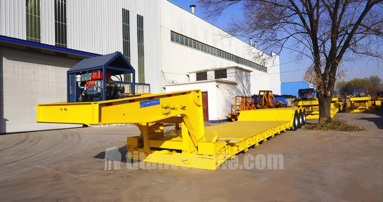 Operation Process and Characteristics of Removable Gooseneck Trailer