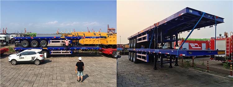 Extendable Flatbed Trailer for Sale in Hai Phong Vietnam
