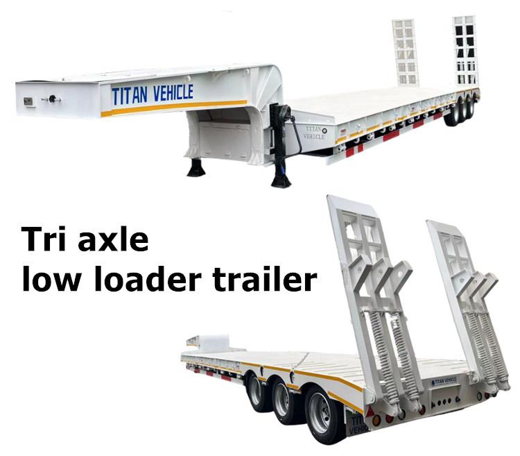 What is The Advantage of a Low Loader Trailer? Semi Low Loader for Sale