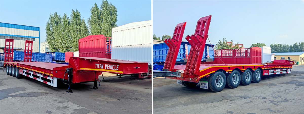 4 Axle Low Loader for Sale - TITAN Vehicle