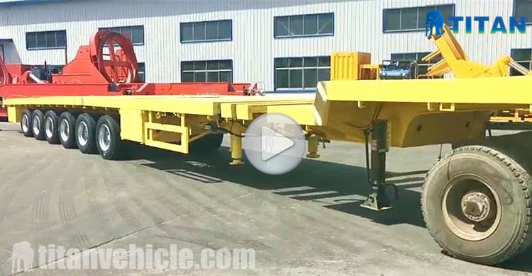 6 Axle 62 Meters Trailer will be Sent to Vietnam