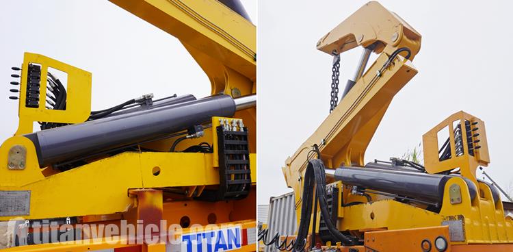 40 Ton Side Loader Container Trailer for Sale In Cote d'Ivoire