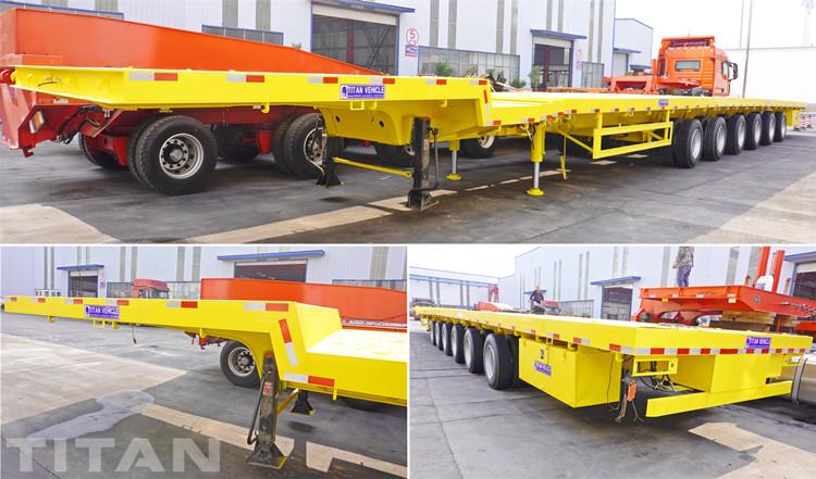 62 Meters Extendable Blade Transport Trailer for Sale in Vietnam
