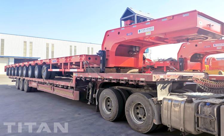 32 Meters Extendable Wind Turbine Tower Transport Trailer for Sale in ...