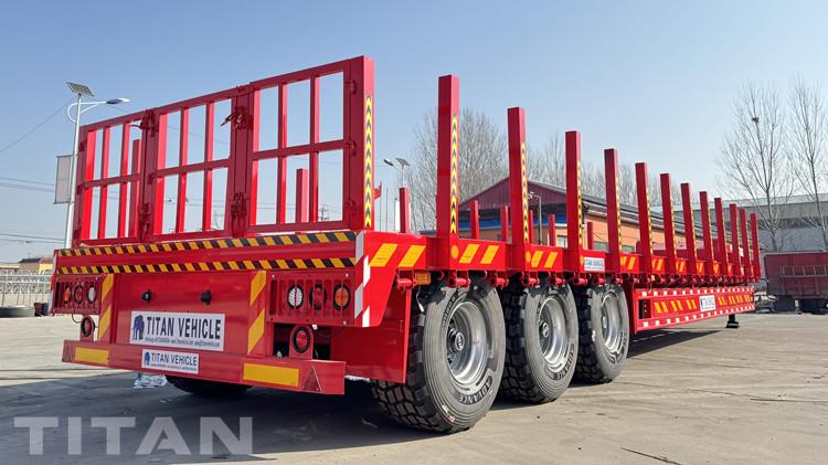 3 Axle Drop Deck Logging Trailer for Sale in Philippines