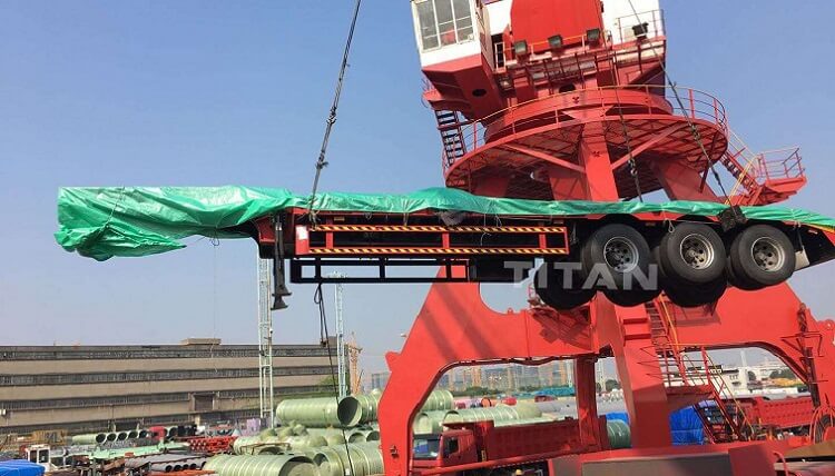 Different types of Lowbed Trailers for heavy equipment and special ...