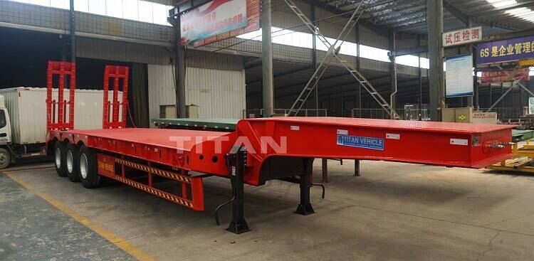 Different types of Lowbed Trailers for heavy equipment and special ...