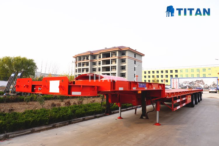 Extendable Lowbed Trailer | Extendable Trailer for Sale - TITAN Vehicle