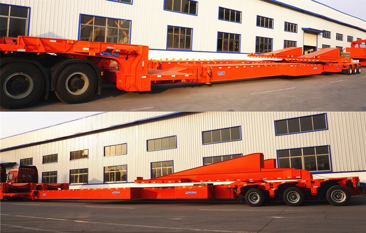 Extendable Lowbed Trailer | Extendable Trailer for Sale - TITAN Vehicle