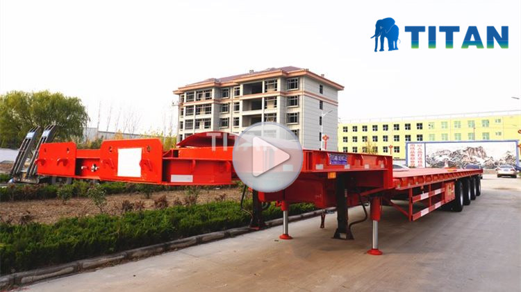 Extendable Telescopic Trailer | Extendable trailer for heavy objects ...