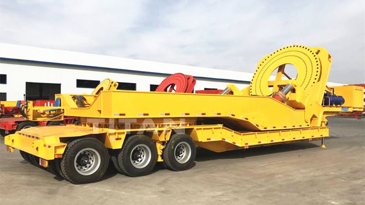 3 Line 6 Axle Wind Turbine Transportation Trailer for Sale in Da Nang ...