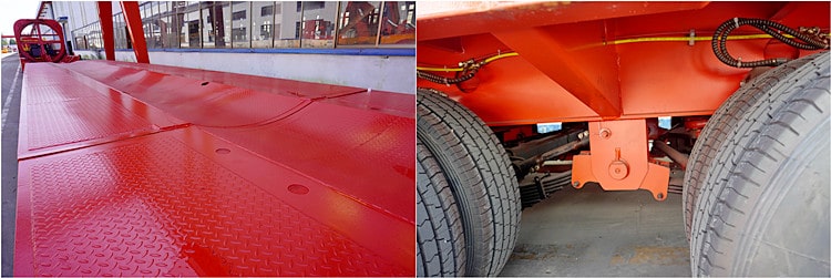 9 Axle Extending Low Loader Trailers for Sale in Vietnam