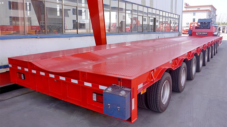 9 Axle Extending Low Loader Trailers for Sale in Vietnam