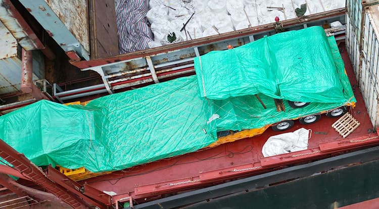 3 axle 60 ton RGN lowboy trailer for sale - TITAN VEHICLE