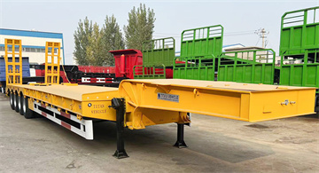 Low Loader Trailer | 4 Axle Semi Low Loader Trailer for Sale