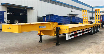 Low Loader Trailer | 4 Axle Semi Low Loader Trailer for Sale