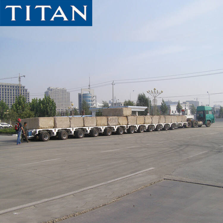 Hydraulic Multi Axle Trailer | Self Propelled Modular Transporter For Sale