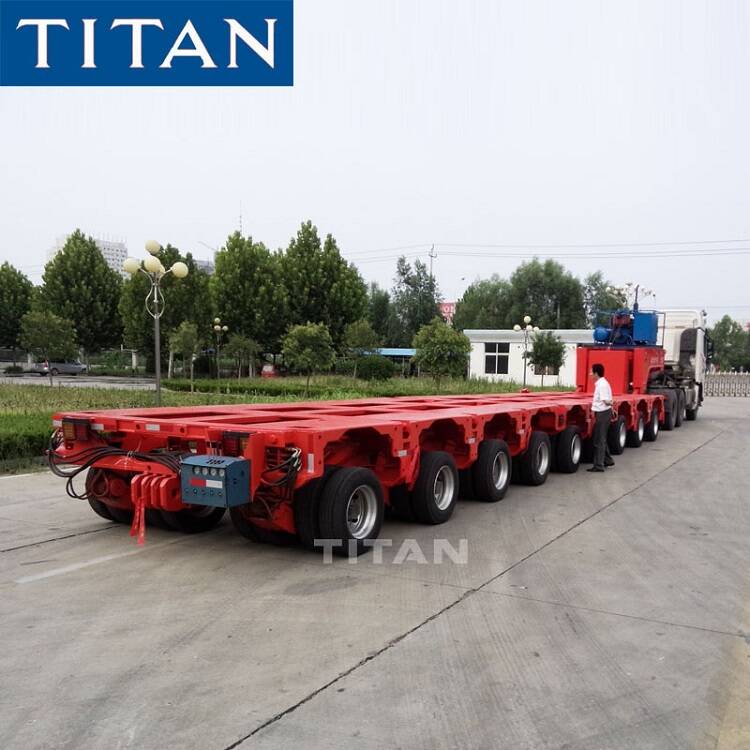 Goldhofer Modular Trailer | Used Spmt For Sale - TITAN VEHICLE