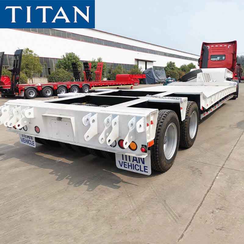 60 Ton Low Bed Trailer for Sale near me in Burkina Faso - TITAN Vehicle