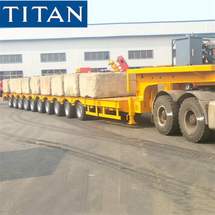Multi Axle Low Bed Trailer for Sale in Kenya - TITAN Vehicle