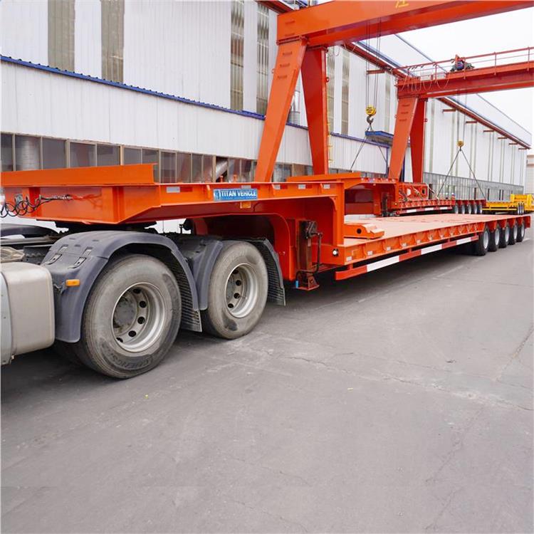 Low Bed Trailer For Sale | Heavy Duty Equipment Trailer-TITAN VEHICLE