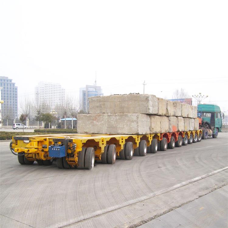 Modular Hydraulic Trailer for Sale in Ghana - TITAN Vehicle