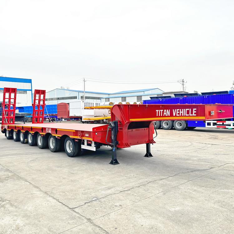 7 Axle 120 Ton Lowbed Trailer for Sale in Congo