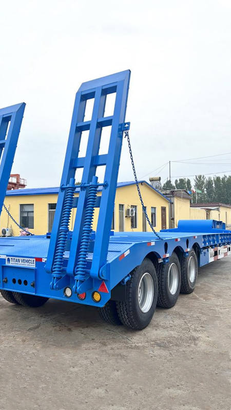 Semi Low Loader Trailer | 3 Axle Low Loader for Sale