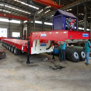 Extendable Lowbed Trailer | Extendable Trailer for Sale - TITAN Vehicle