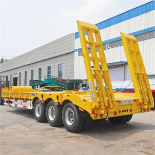 Different types of Lowbed Trailers for heavy equipment and special ...
